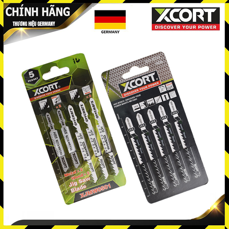 Bộ 5 lưỡi cưa gỗ mini Xcort dành cho đầu chuyển máy cắt thành máy cưa ...