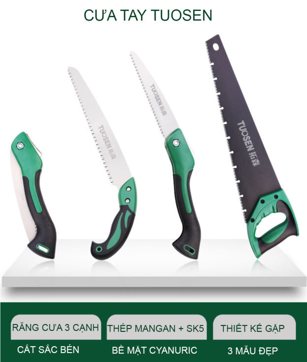 Cưa gỗ cầm tay Tuosen - Dụng cụ đồ nghề XCORT
